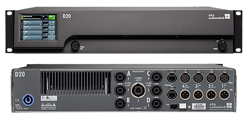 D&B D20 Amplifier – Online Catalog