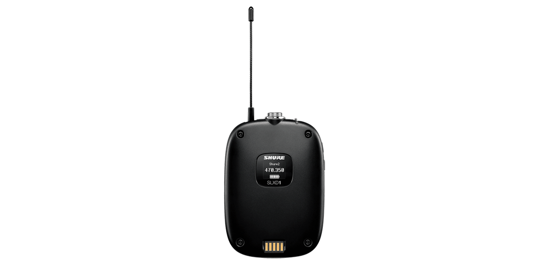 Shure SLXD1 – Wireless Bodypack Transmitter – Online Catalog