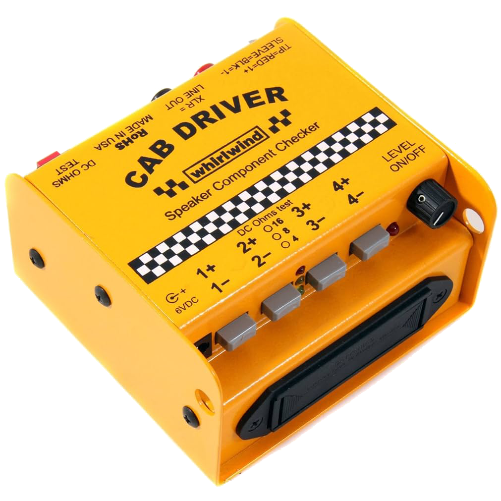 Whirlwind Cab Driver – Speaker Component Tester & Pink Noise Generator ...