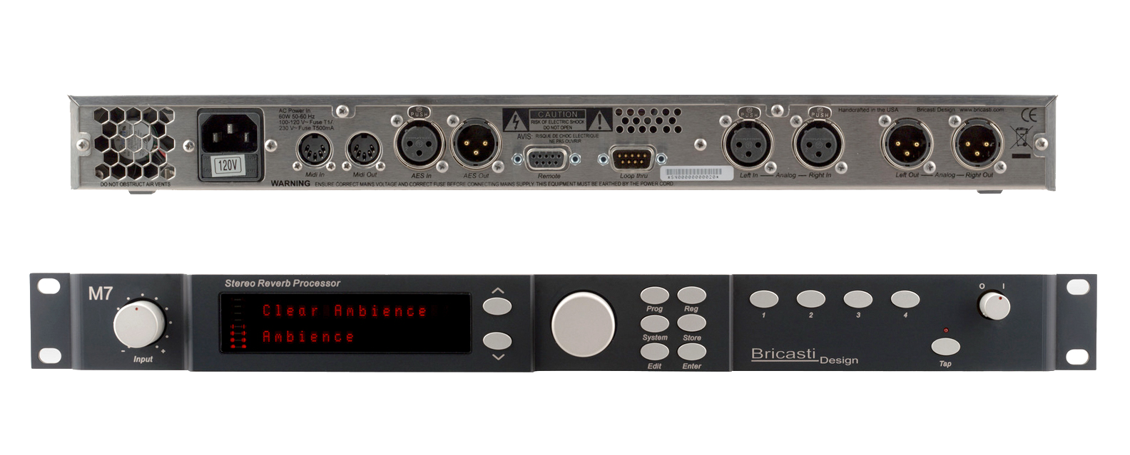 Bricasti M7 – Model 7 Stereo Reverb Processor – Online Catalog