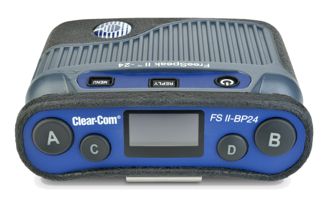 Clear-Com FSII-BP24 – 2.4 GHz Wireless Beltpack – Online Catalog