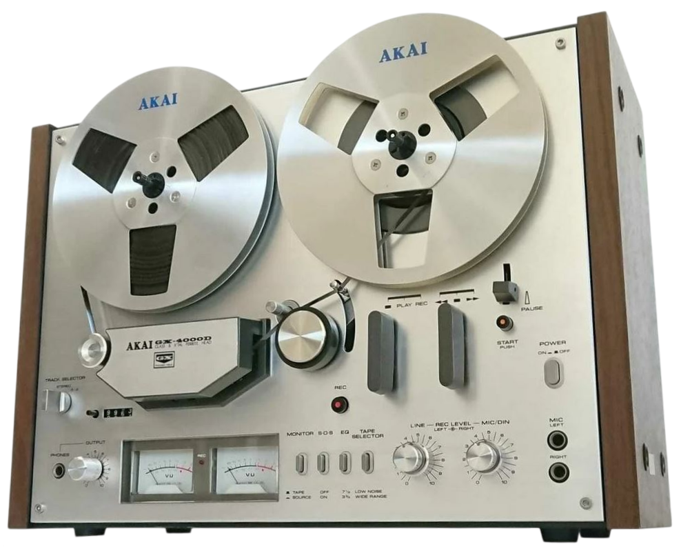 AKAI GX-4000D – 4 Track Reel to Reel Analog Tape Machine – Online Catalog